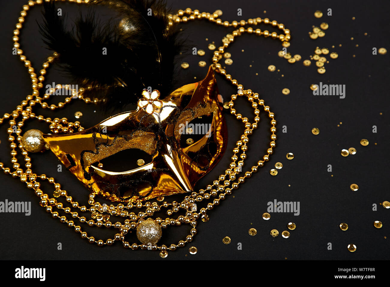 Gold Masquerade Wallpaper