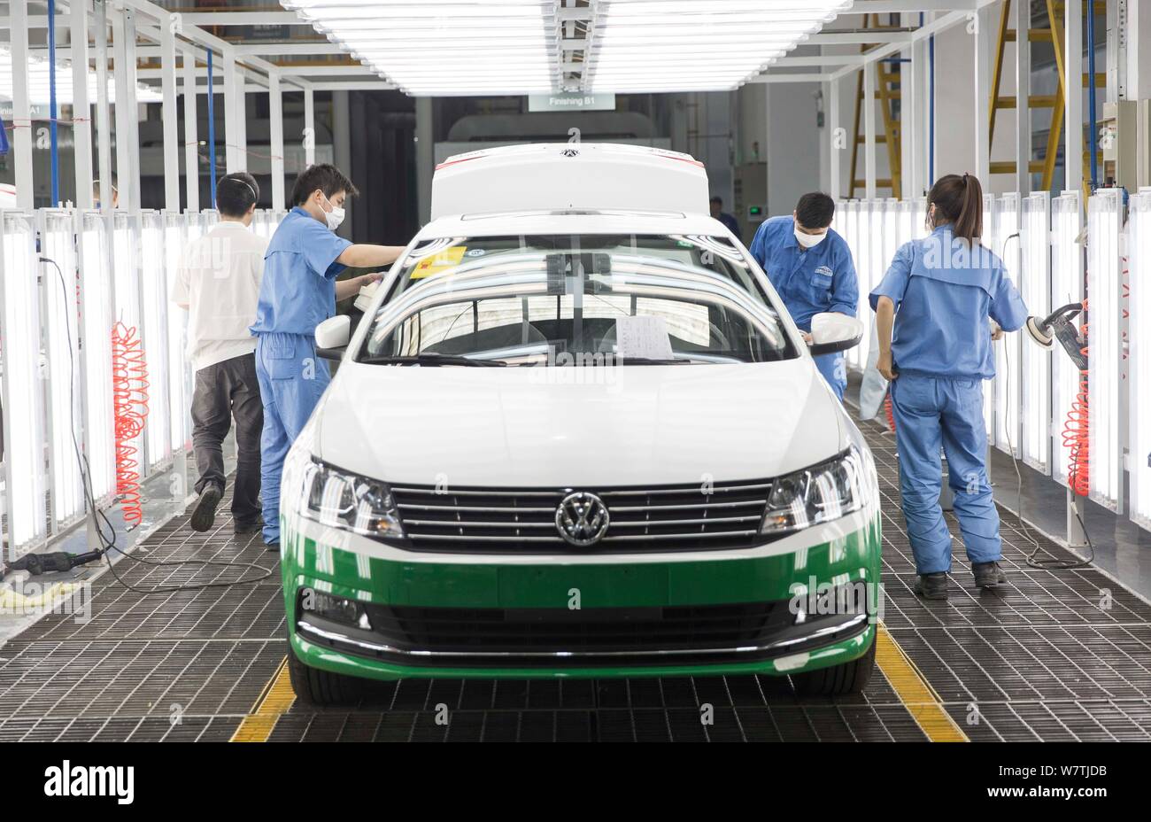 Volkswagen car assemble hi-res stock photography and images - Alamy