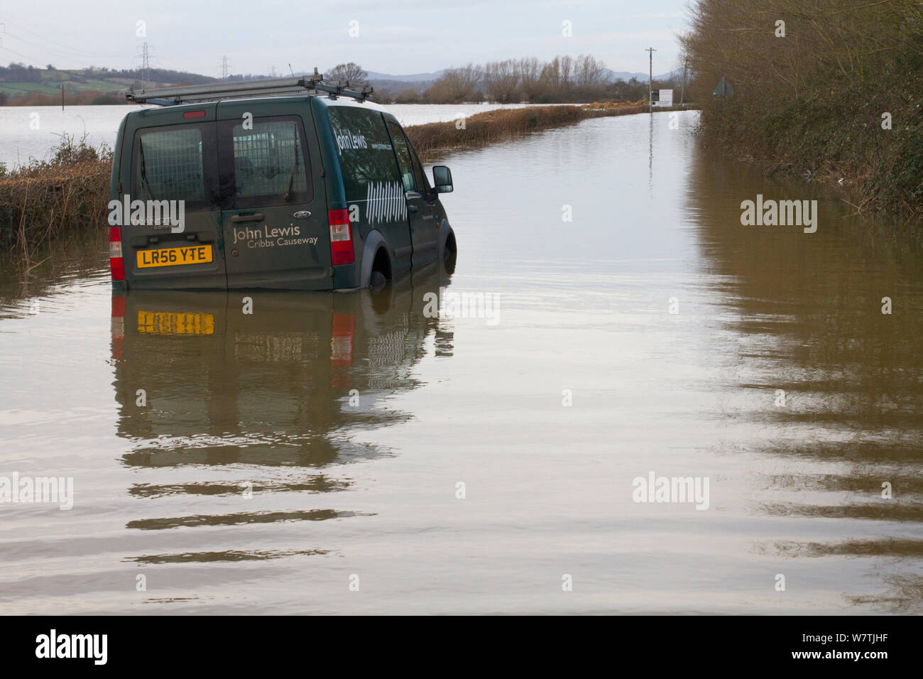 Van abandoned in water hi-res stock photography and images - Alamy