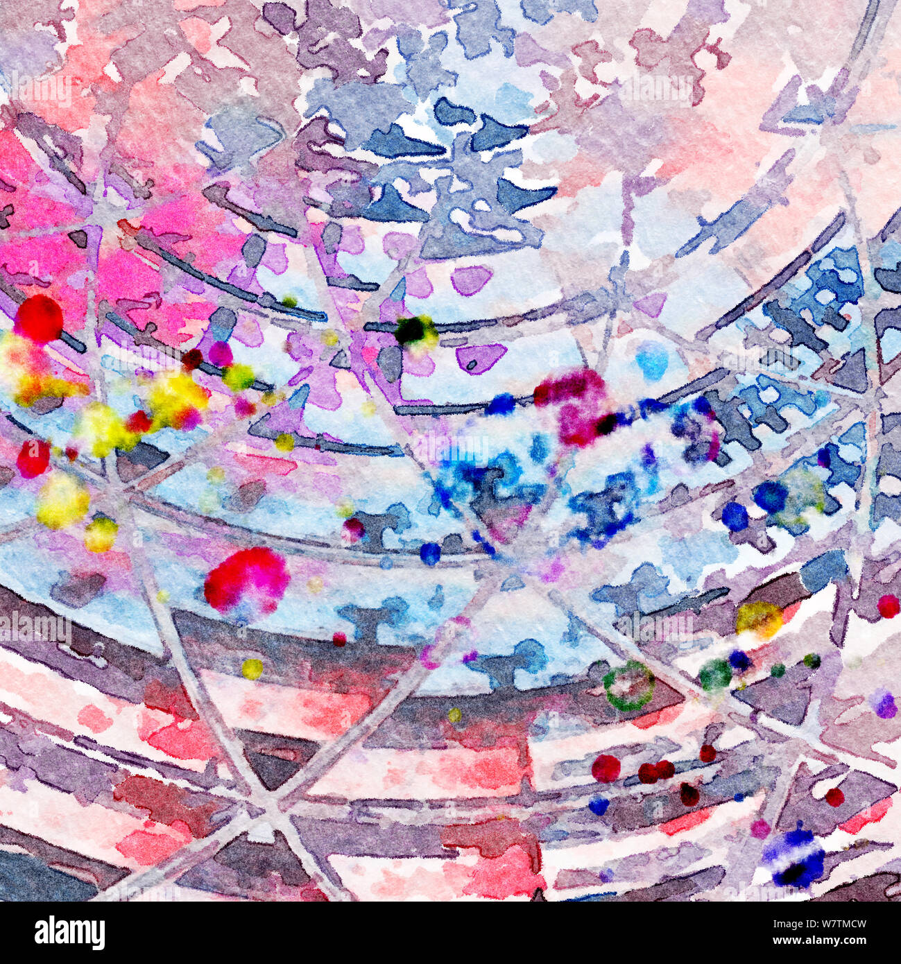 Simple Colorful Abstract Paintings