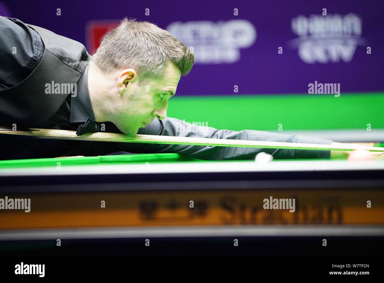 Daqing, China's Heilongjiang Province. 7th Aug, 2019. Mark Selby of ...