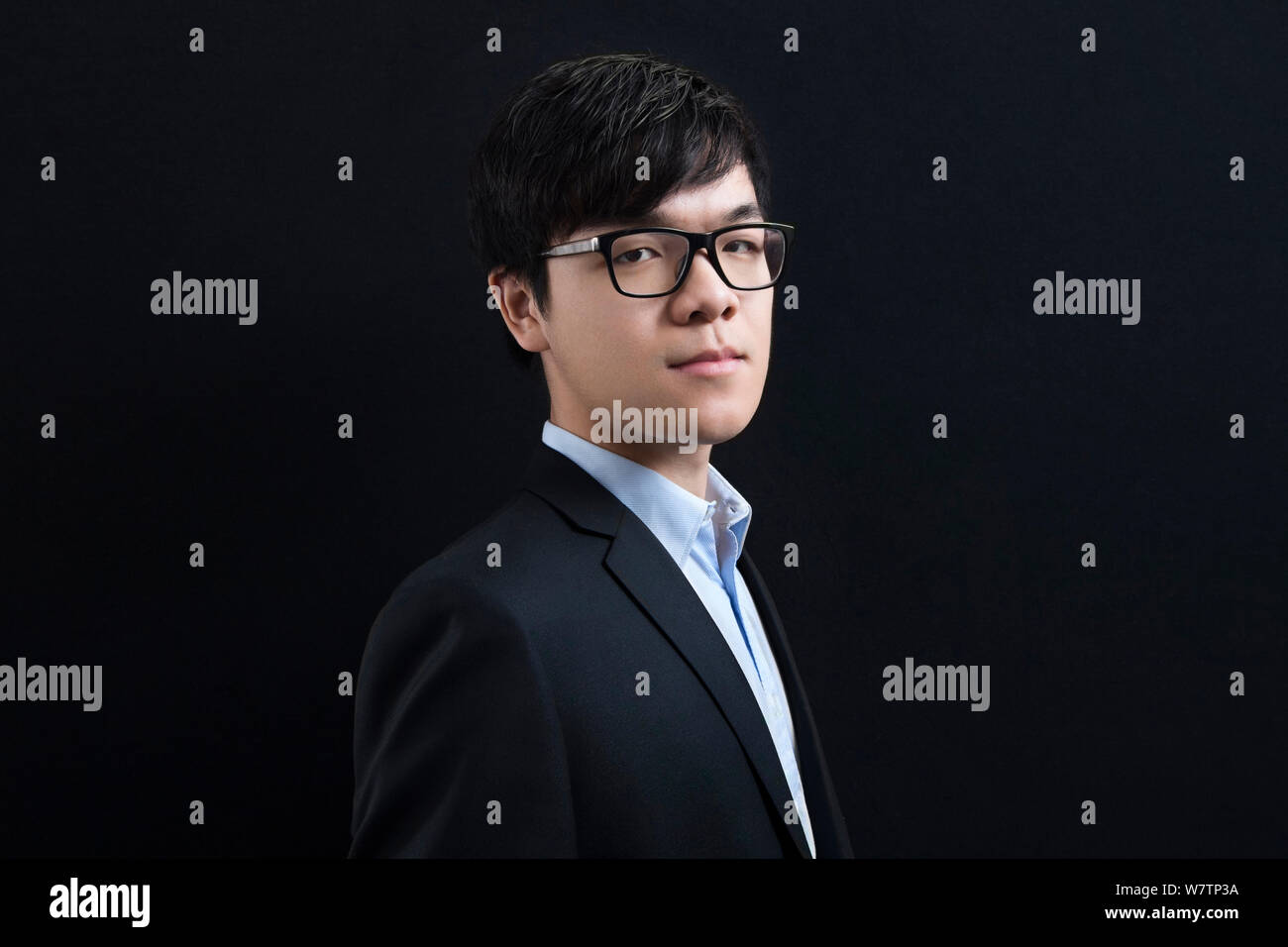 --FILE--Chinese Go player Ke Jie poses during an interview in Beijing ...