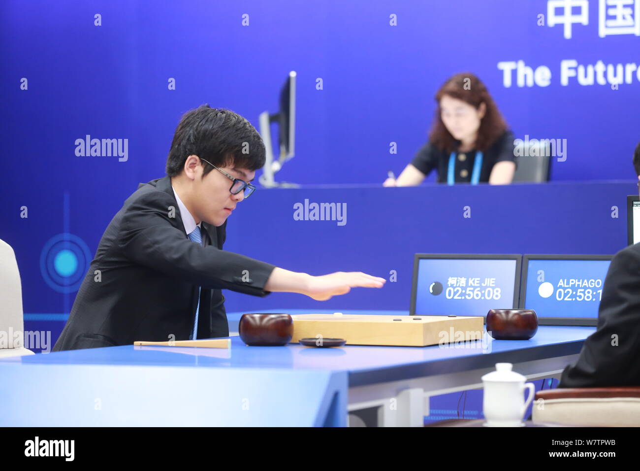 Chinese Go player Ke Jie competes against Google's artificial ...