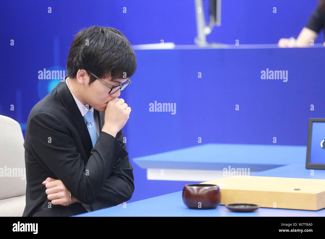 Chinese Go player Ke Jie competes against Google's artificial ...