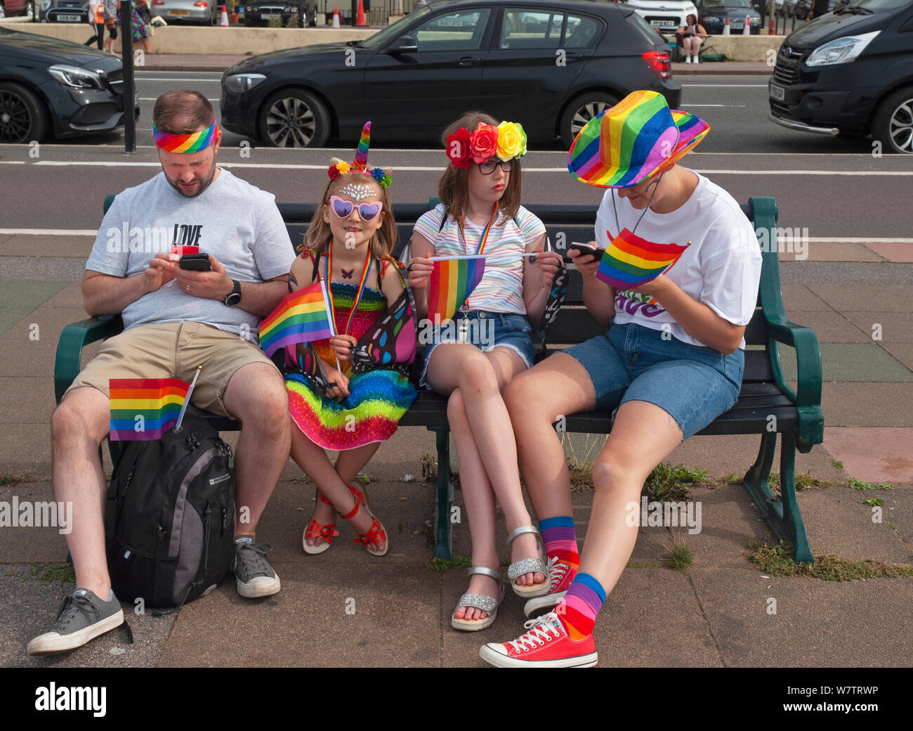 Pride family hi-res stock photography and images - Alamy