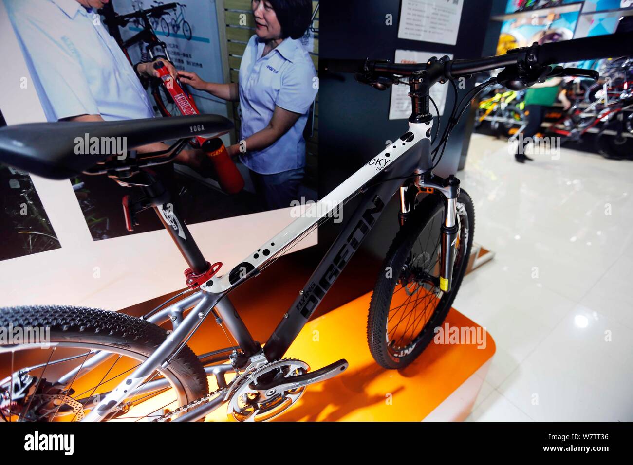 Chinese bicycle pigeon hi-res stock photography and images - Alamy