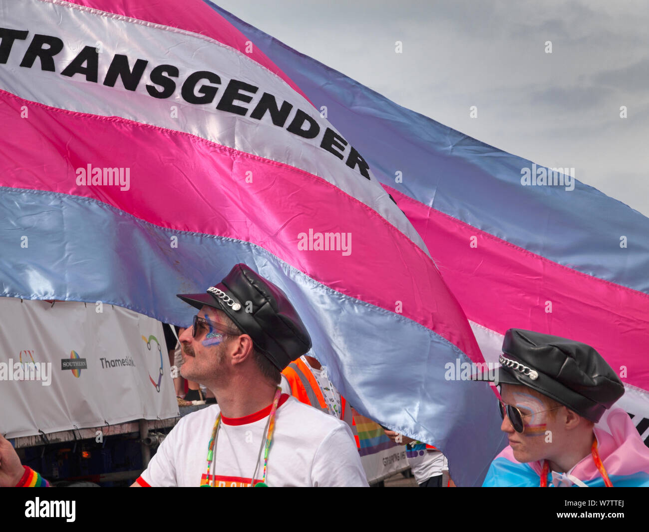 Brighton transgender pride hi-res stock photography and images - Alamy