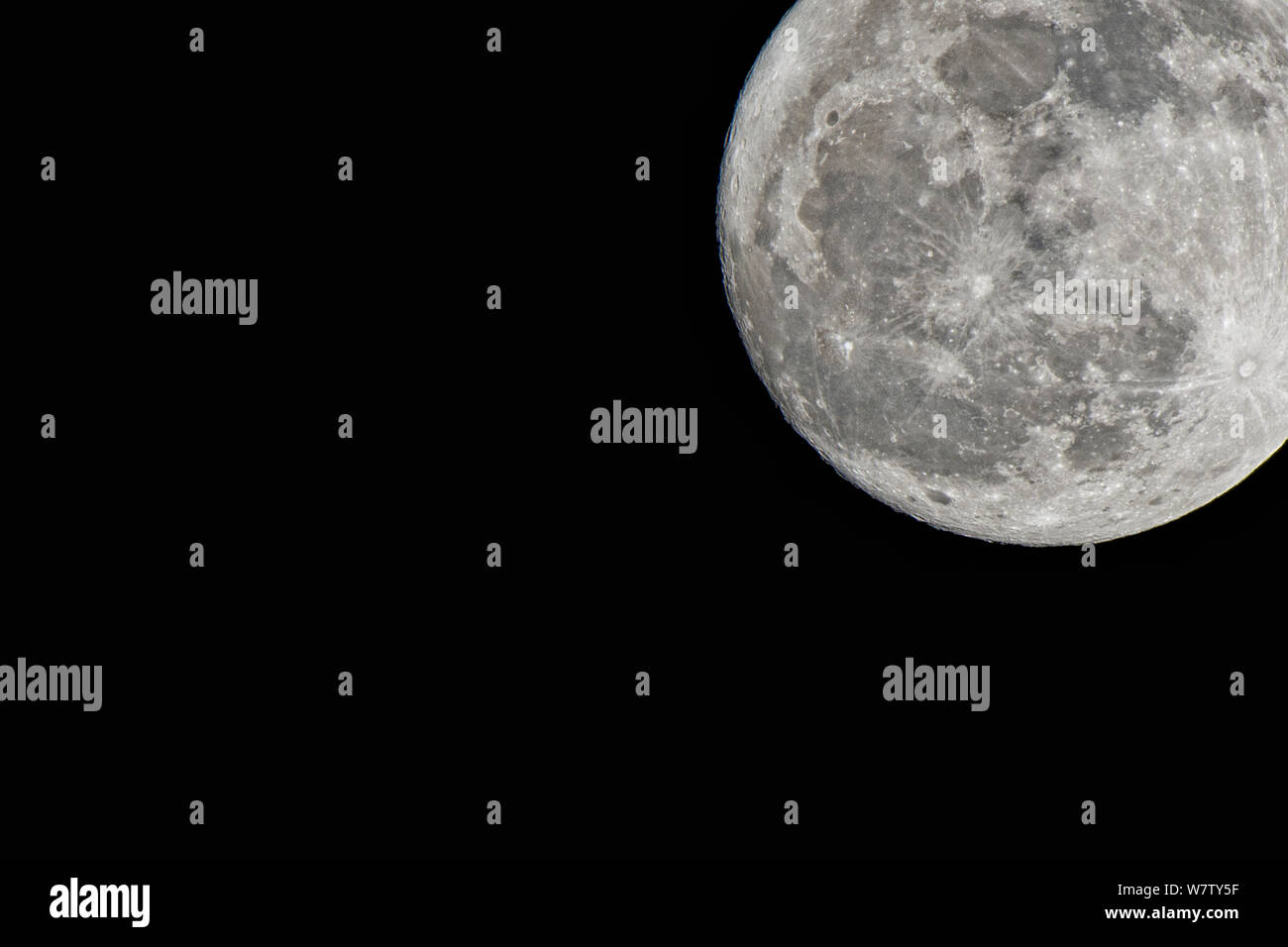 Full Moon at night Stock Photo - Alamy