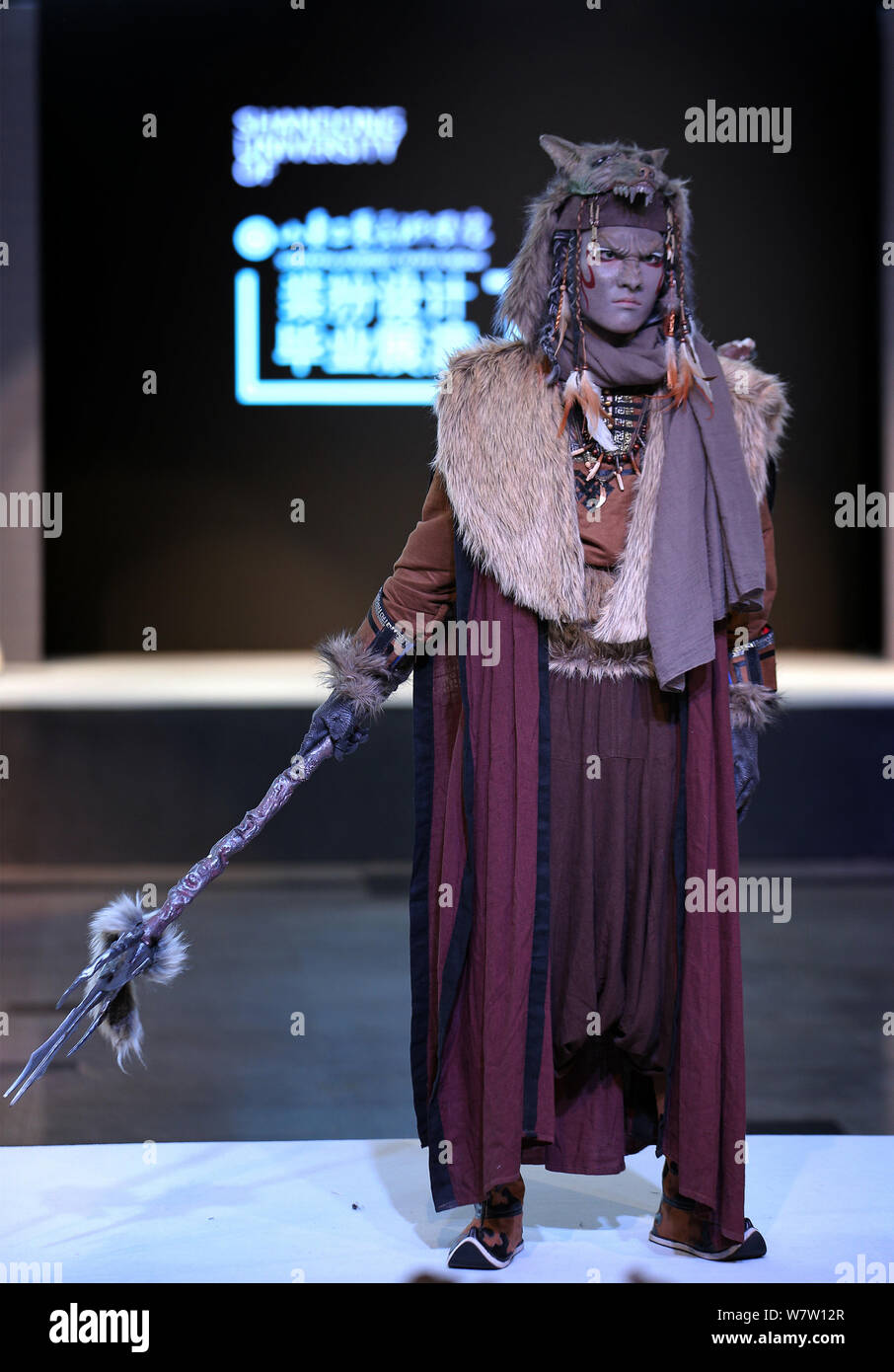 A graduate majoring in Film Characters Image Design from Shandong ...