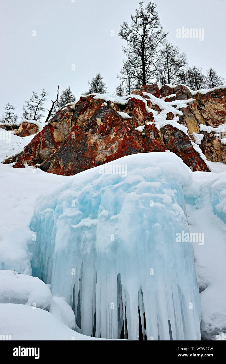 Cold icicles face hi-res stock photography and images - Alamy