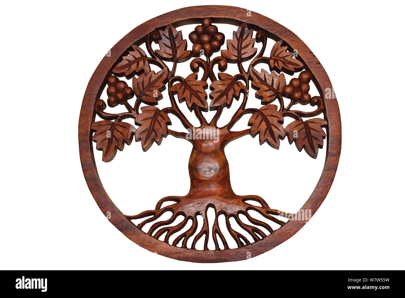 Wood carved tree hi-res stock photography and images - Alamy