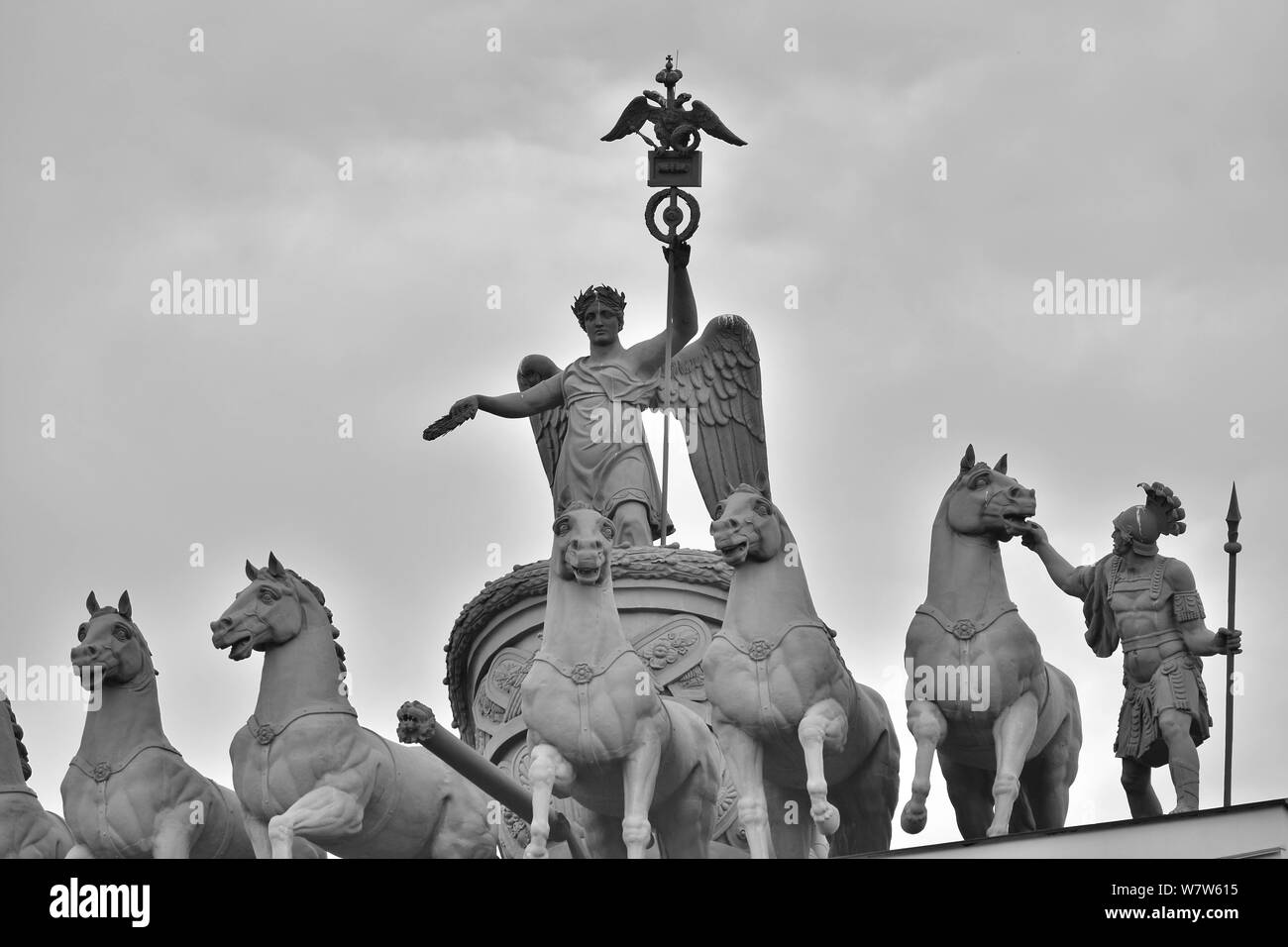 Ancient Sculpture Of Horses High Resolution Stock Photography and ...