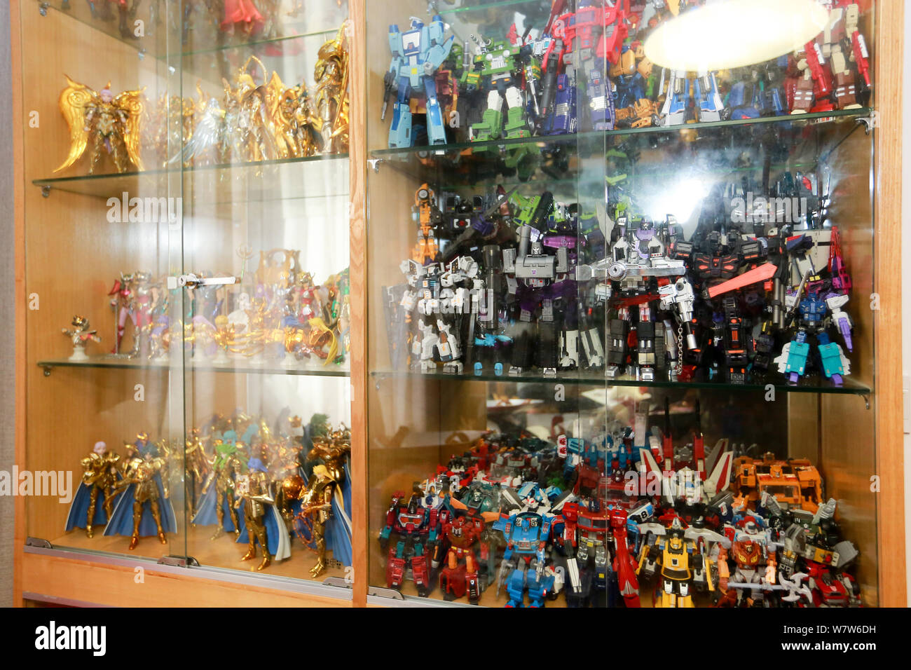 Collections of model Transformers collected by Chinese fan Wang Geng ...