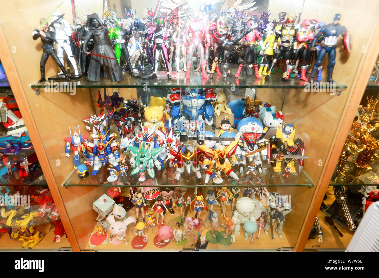 Collections of model Transformers collected by Chinese fan Wang Geng ...