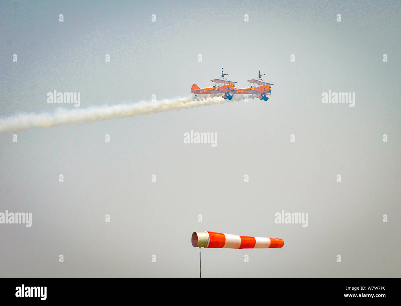 Wingwalking hi-res stock photography and images - Alamy