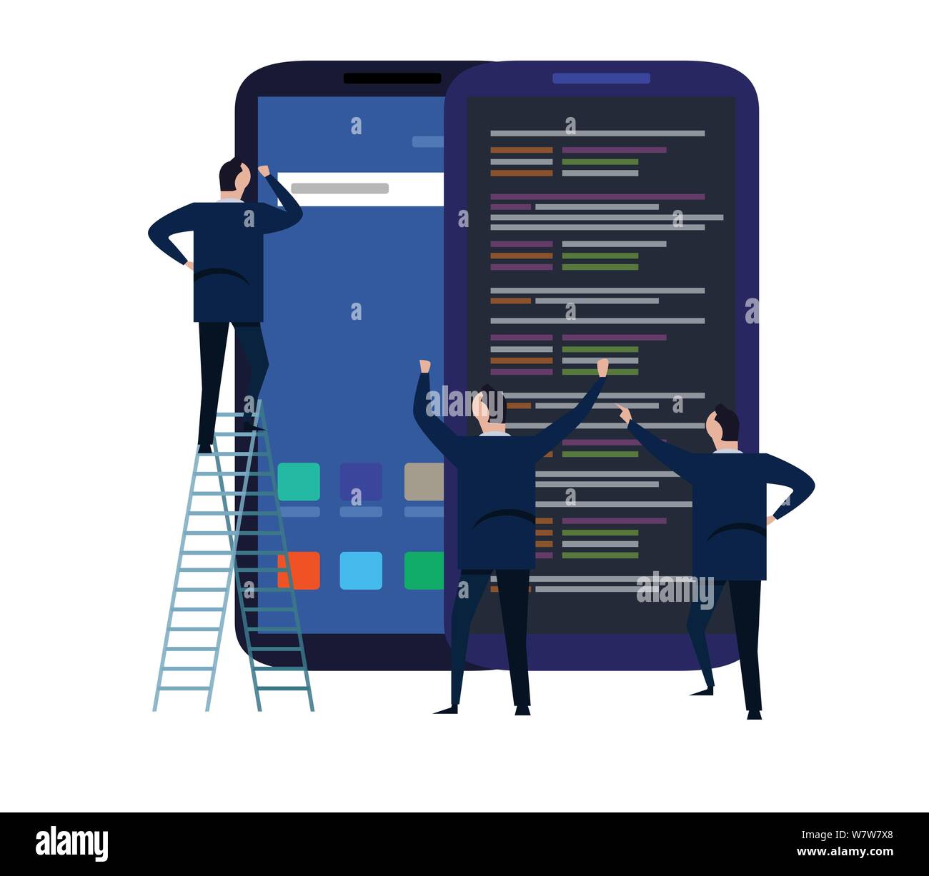 mobile application and design development process for responsive device ...