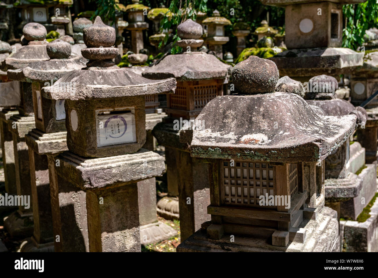 Historical site in Nara Japan Stock Photo - Alamy