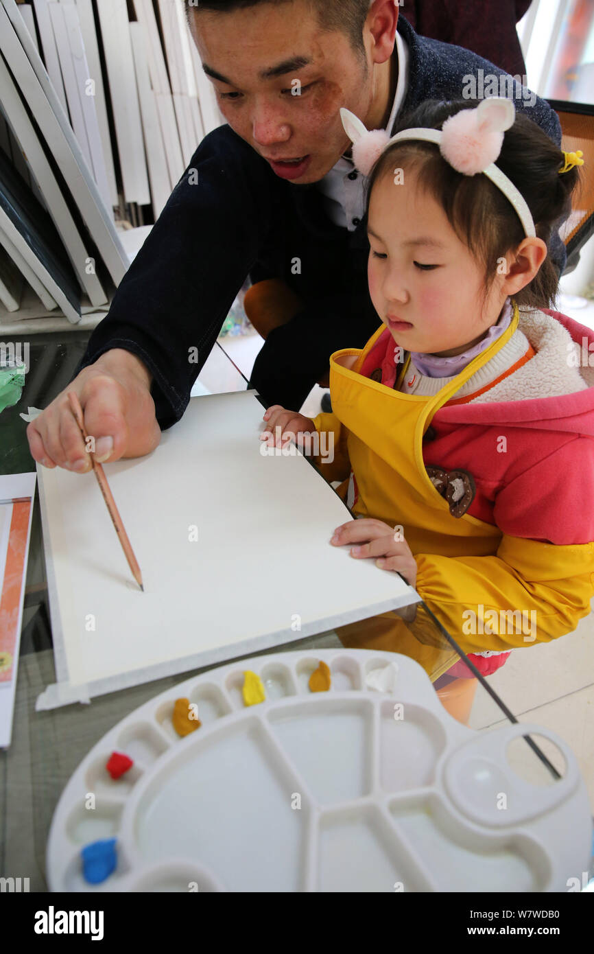 Handicapped painter hi-res stock photography and images - Alamy