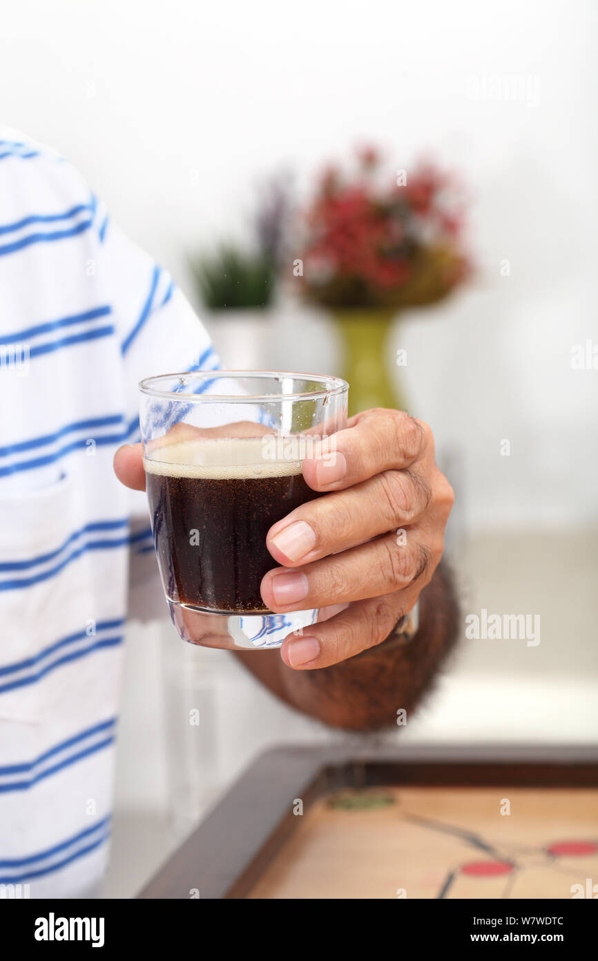 Man drinking coca cola hi-res stock photography and images - Alamy