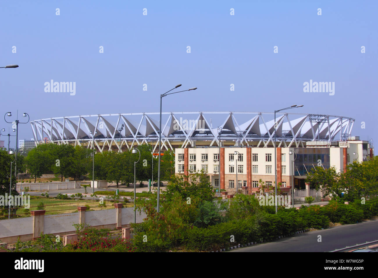 Jawaharlal Nehru Stadium, New Delhi, India Stock Photo - Alamy