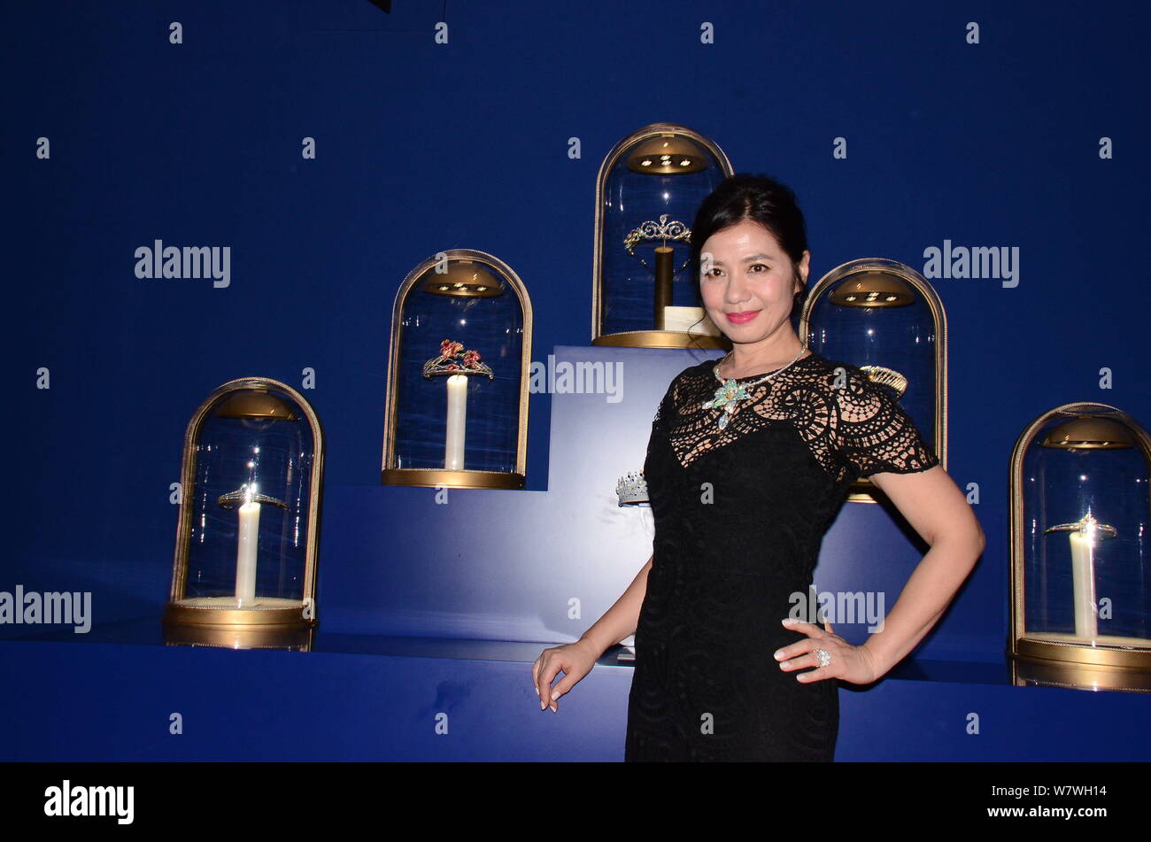 Hong Kong actress Cherie Chung attends a promotional event of French ...