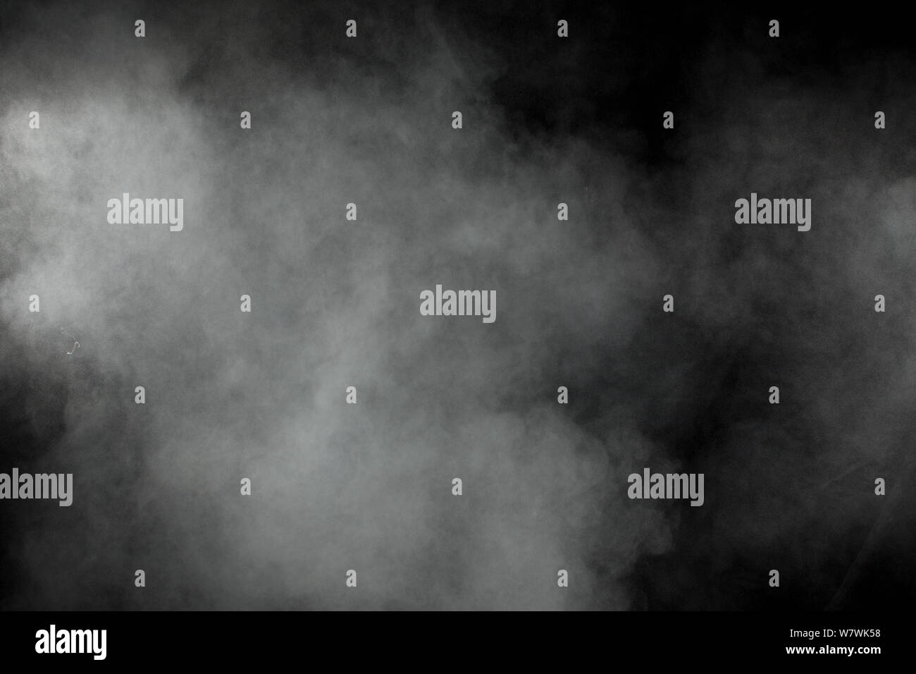 Abstract white powder explosion on a black background.Freeze motion of ...