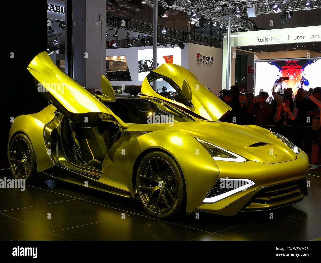 The Vulcano Titanium super sports car of Icona carrying a price tag of ...