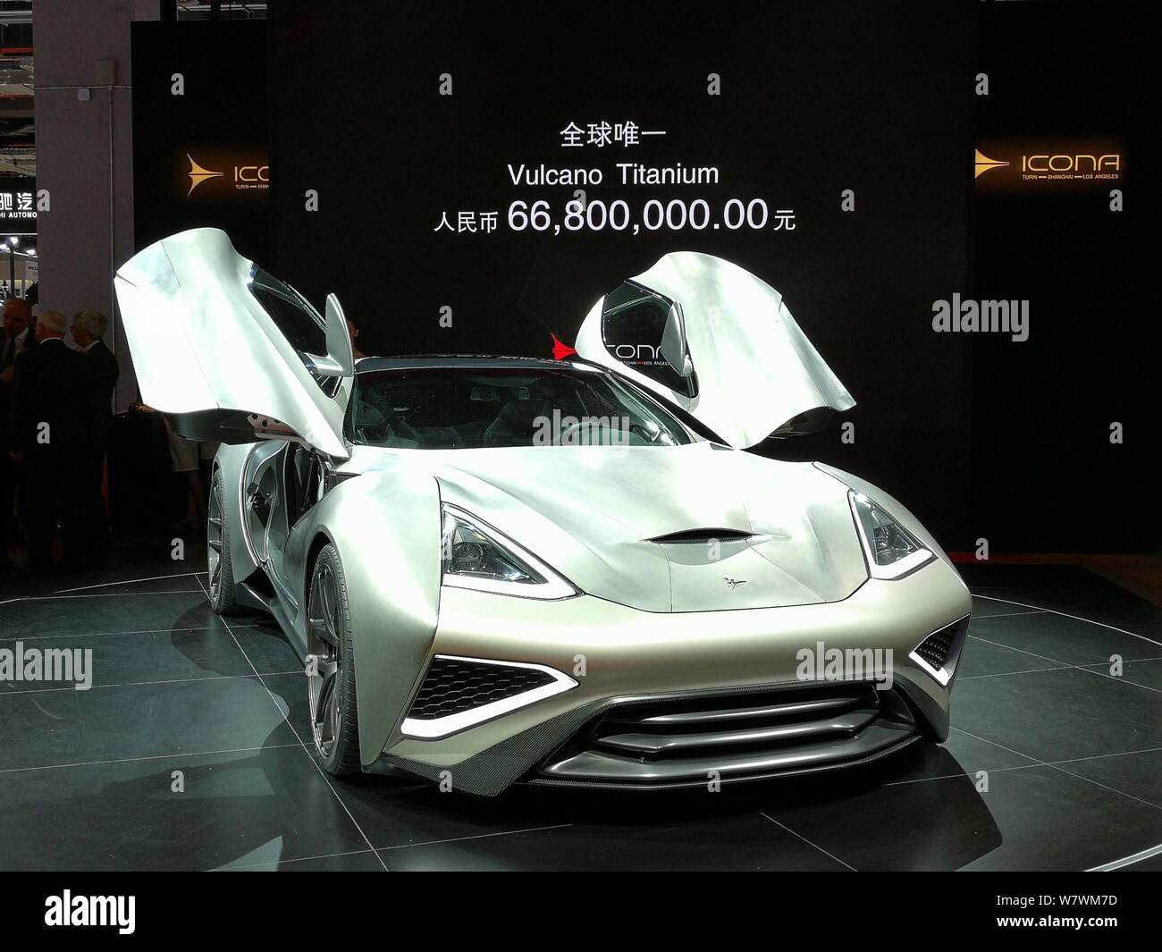 The Vulcano Titanium super sports car of Icona carrying a price tag of ...