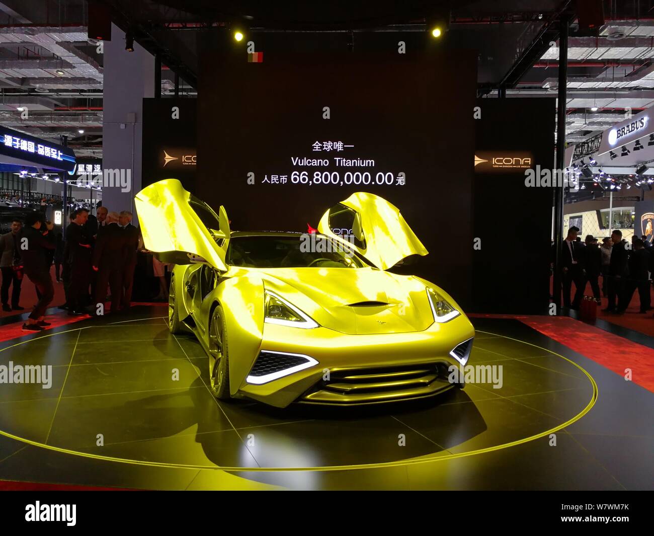 The Vulcano Titanium super sports car of Icona carrying a price tag of ...