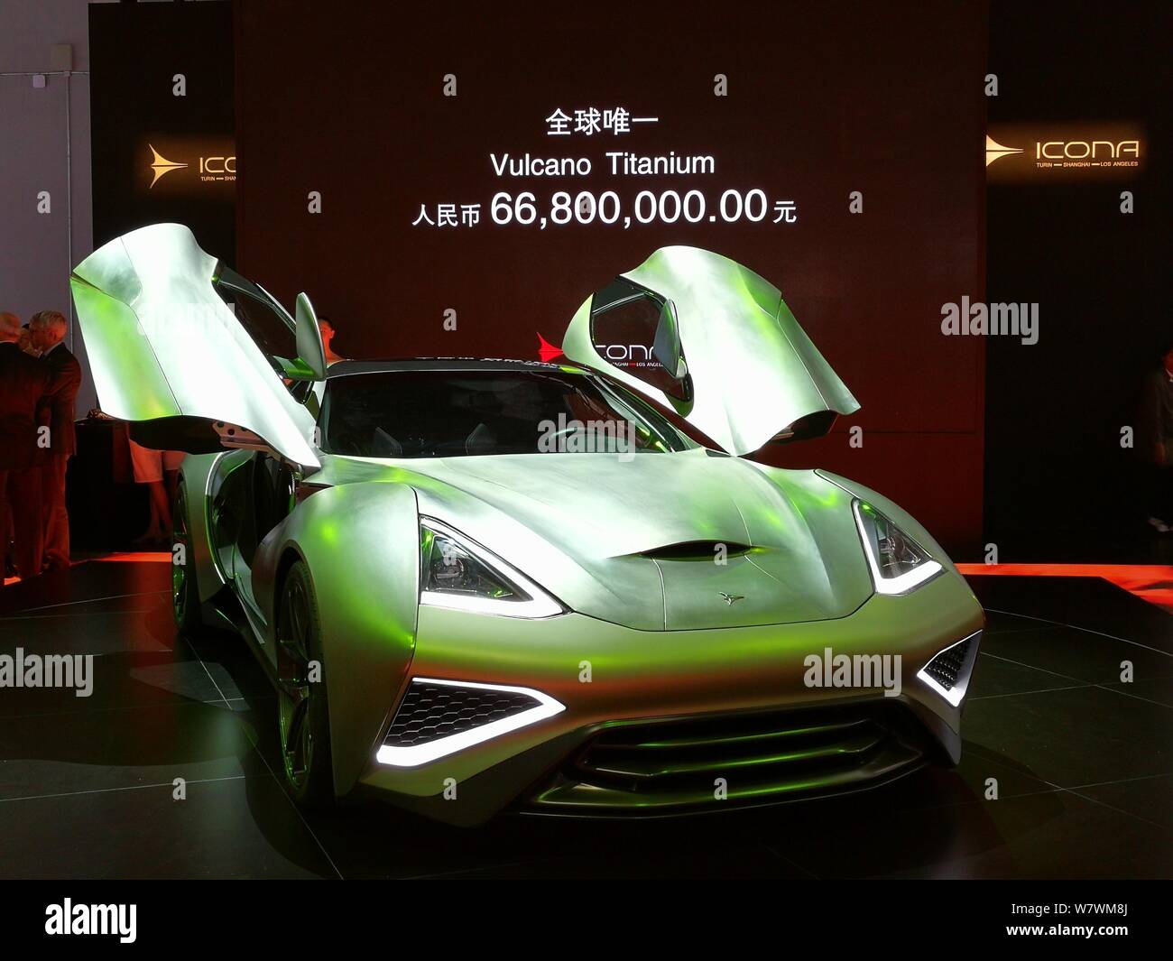 The Vulcano Titanium super sports car of Icona carrying a price tag of ...