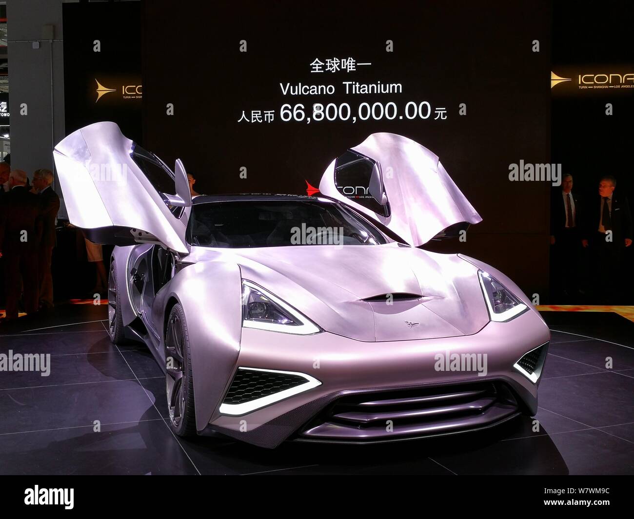 The Vulcano Titanium super sports car of Icona carrying a price tag of ...