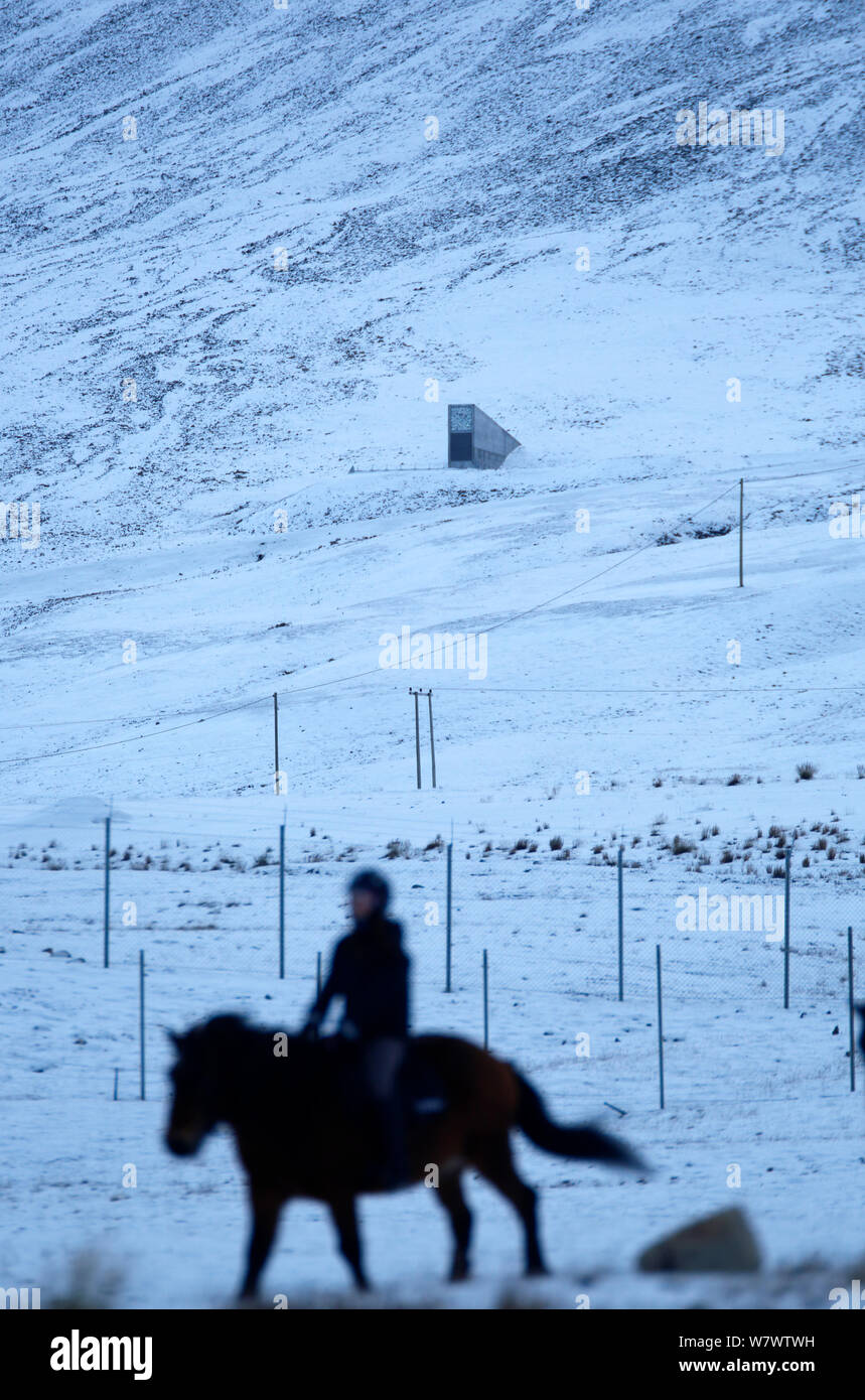 Svalbard Global Seed Vault Norway High Resolution Stock Photography and ...