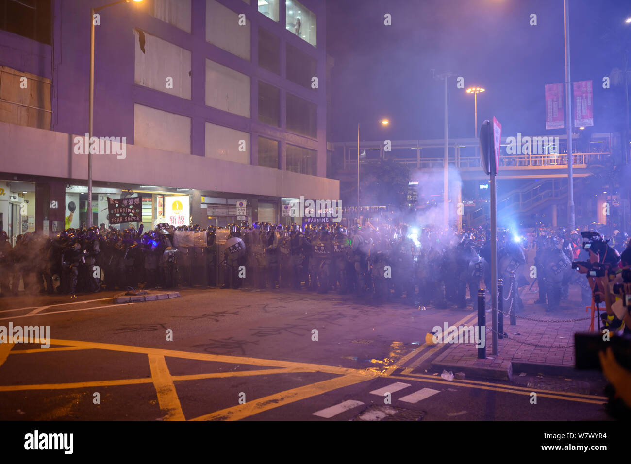 Hong Kong - Aug 4, 2019: Hong Kong August 4 anti-extradition law ...