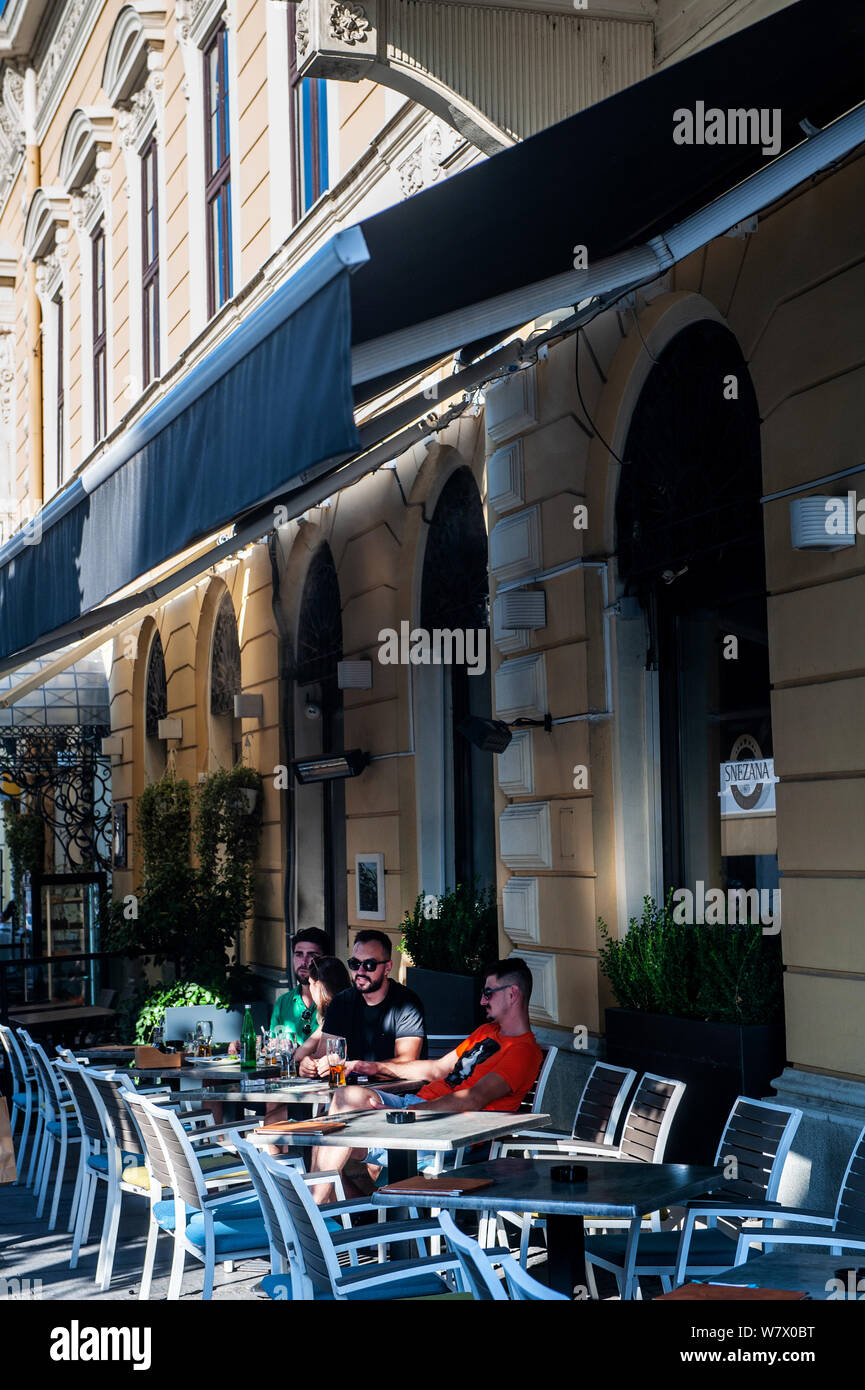 Belgrade cafe hi-res stock photography and images - Alamy