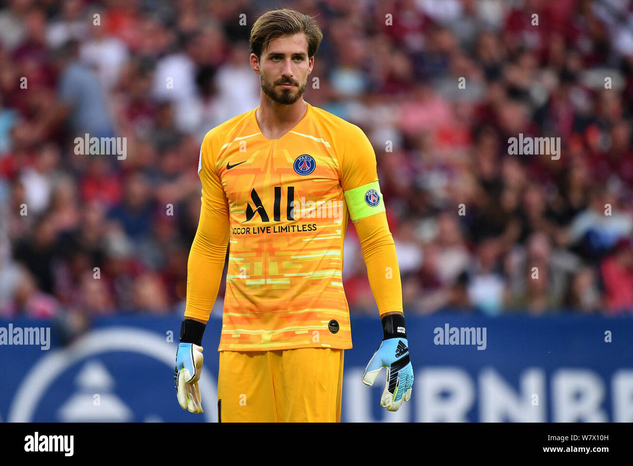Nuremberg, Deutschland. 07th Aug, 2019. Kevin TRAPP joins Eintracht ...