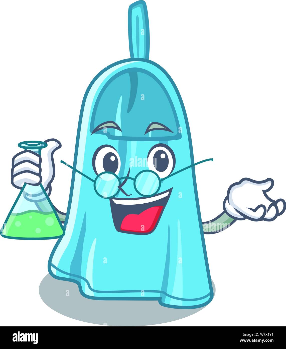 Professor hand towel with the character shape Stock Vector Image & Art ...