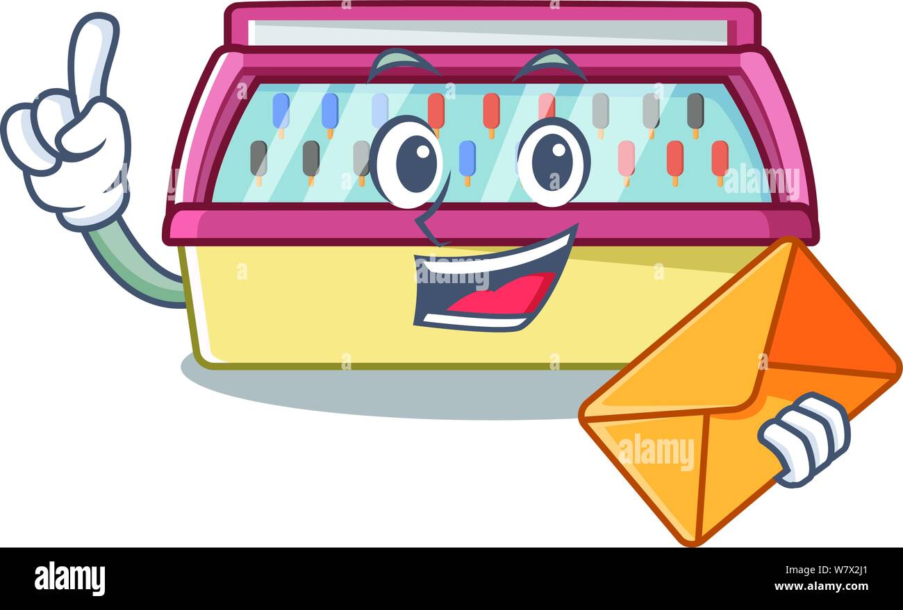 Open chest freezer Stock Vector Images - Alamy