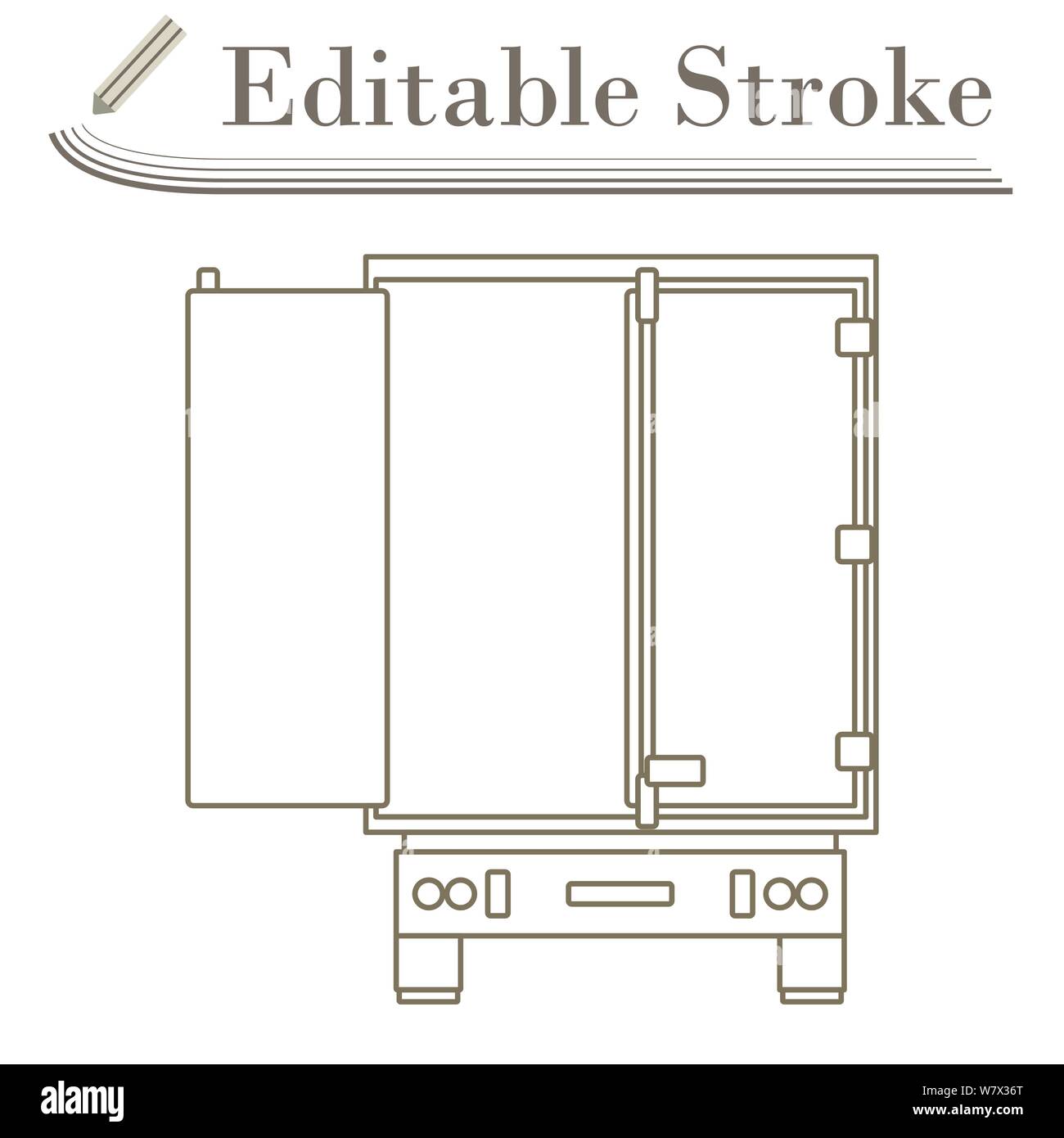 Heavy goods vehicle side view Stock Vector Images - Alamy