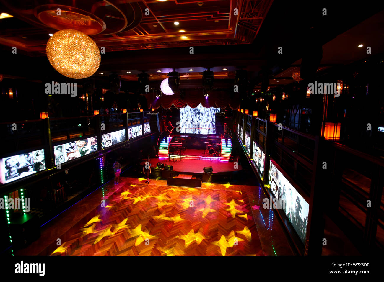 Interior view of the Paramount Ballroom, an entertainment and dining ...