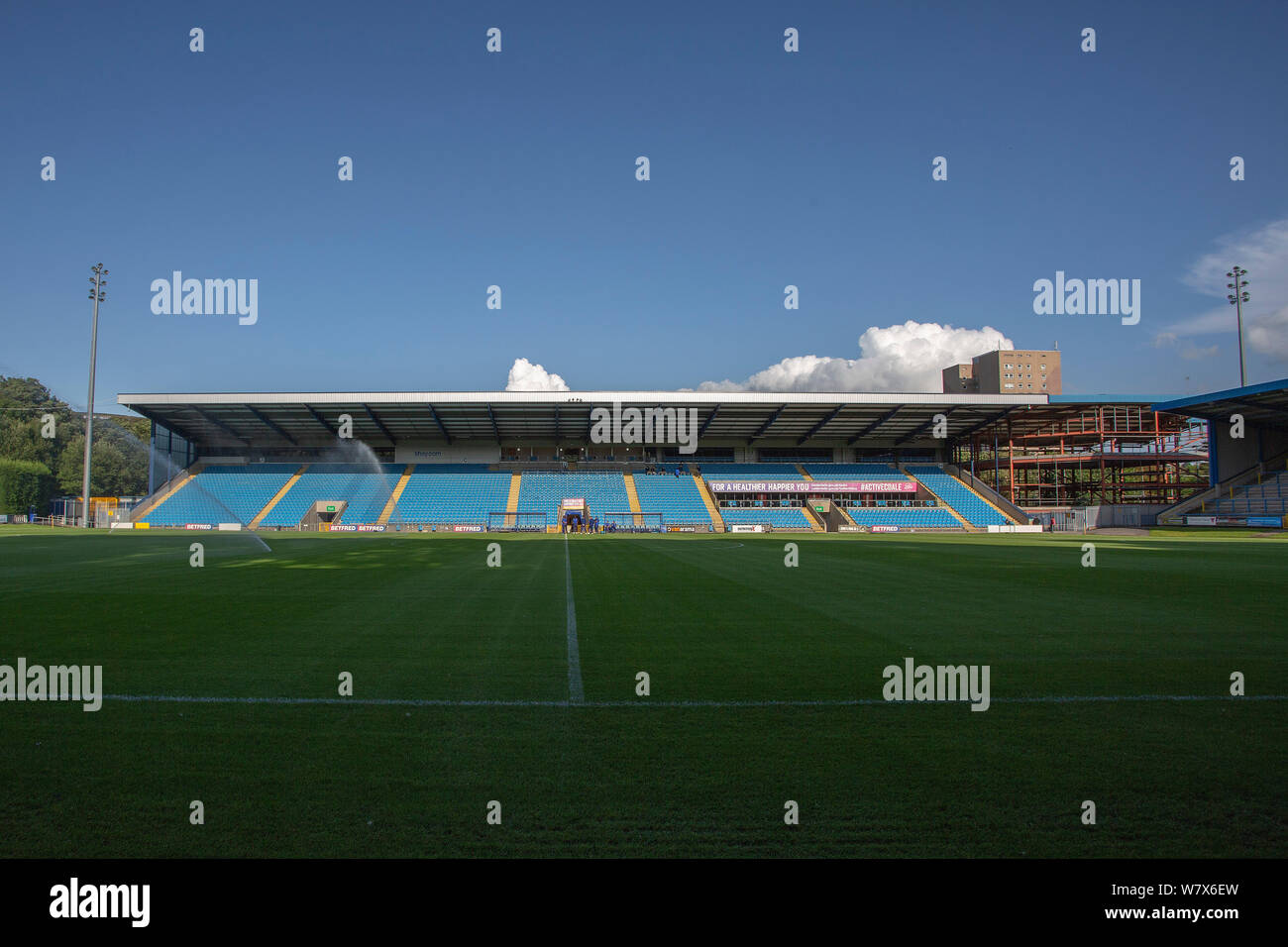 HALIFAX, ENGLAND 6TH AUGUST A general view of The Shay before the ...
