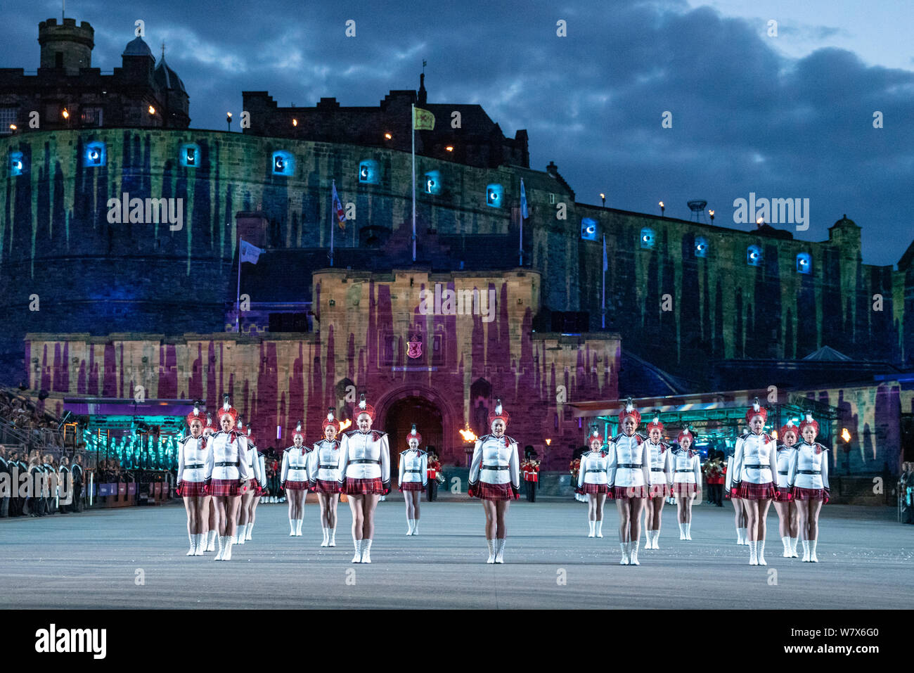 Lochiel marching drill team hi-res stock photography and images - Alamy