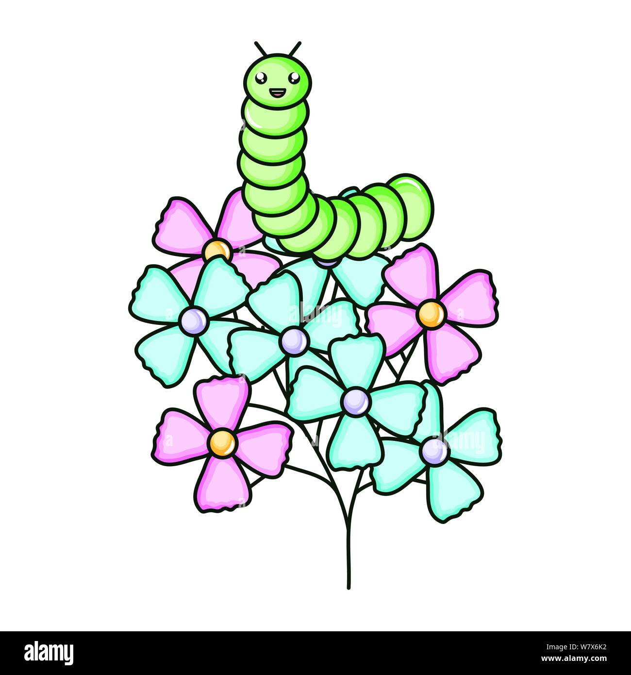 Pretty worm Cut Out Stock Images & Pictures - Alamy