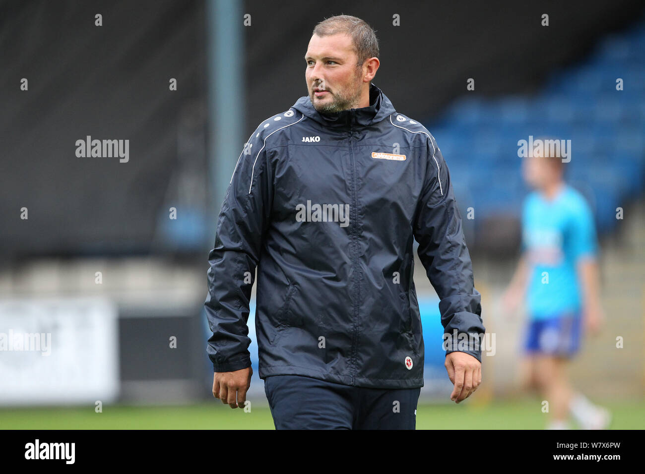 HALIFAX, ENGLAND 6TH AUGUST Hartlepool United goalkeeping coach Ross ...
