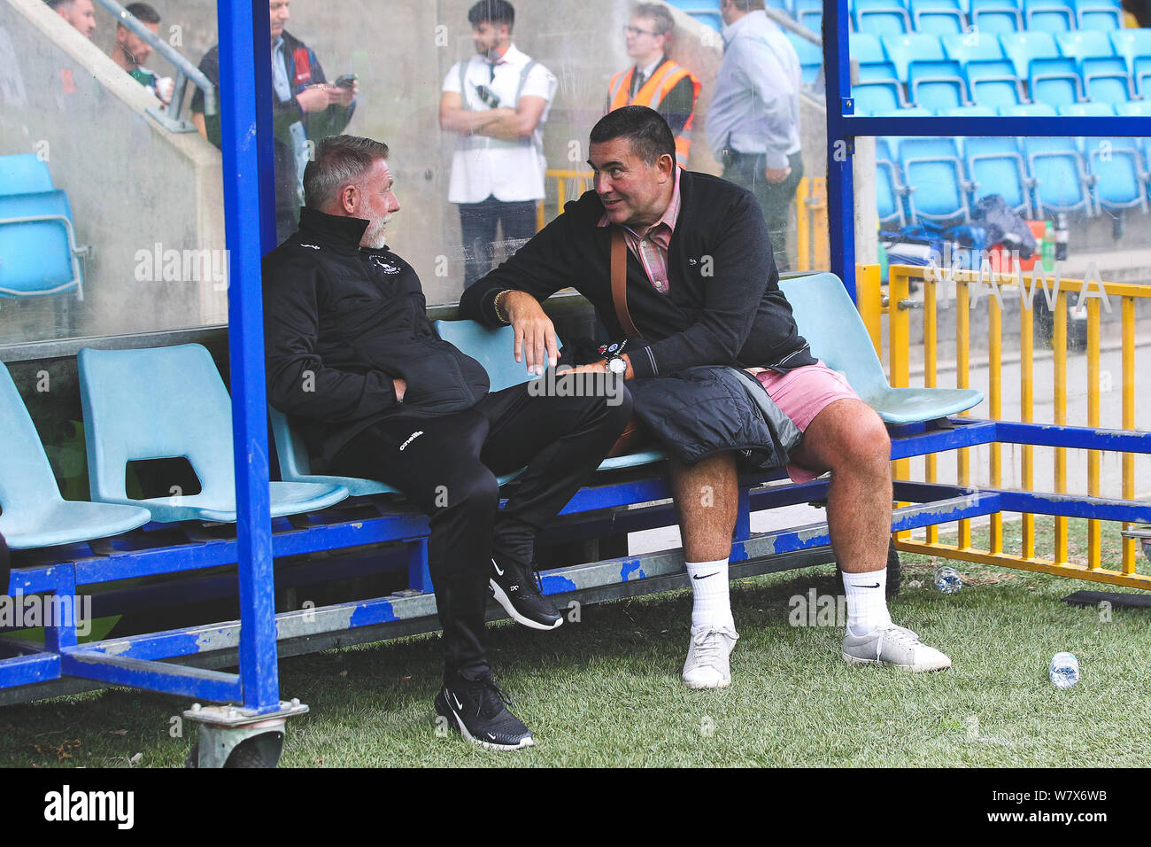 HALIFAX, ENGLAND 6TH AUGUST Former premier League referee Jeff Winter ...