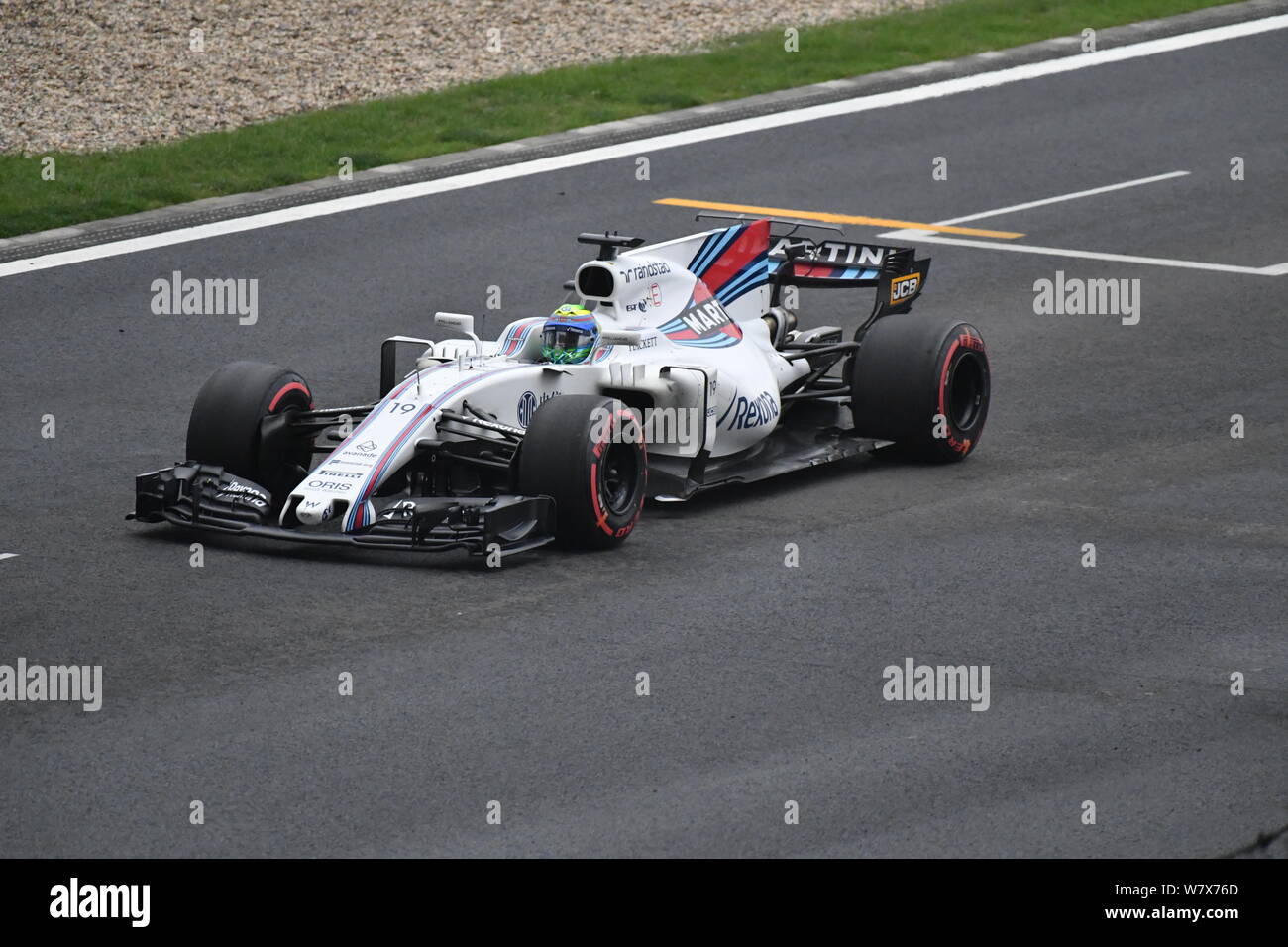 Brazilian F1 driver Felipe Massa of Williams competes during the 2017 ...