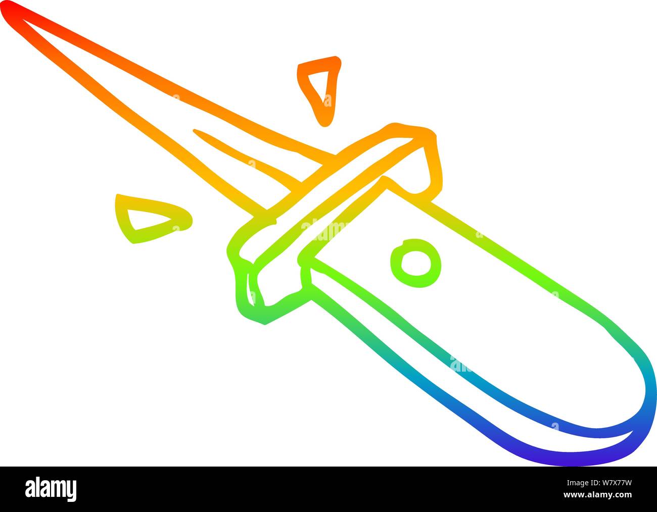 Rainbow flick Stock Vector Images - Alamy