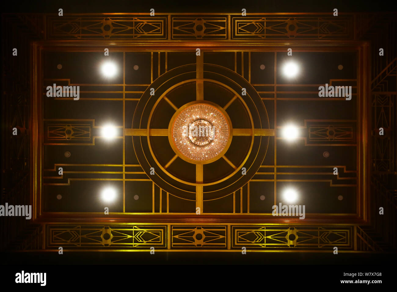 Interior view of the Paramount Ballroom, an entertainment and dining ...