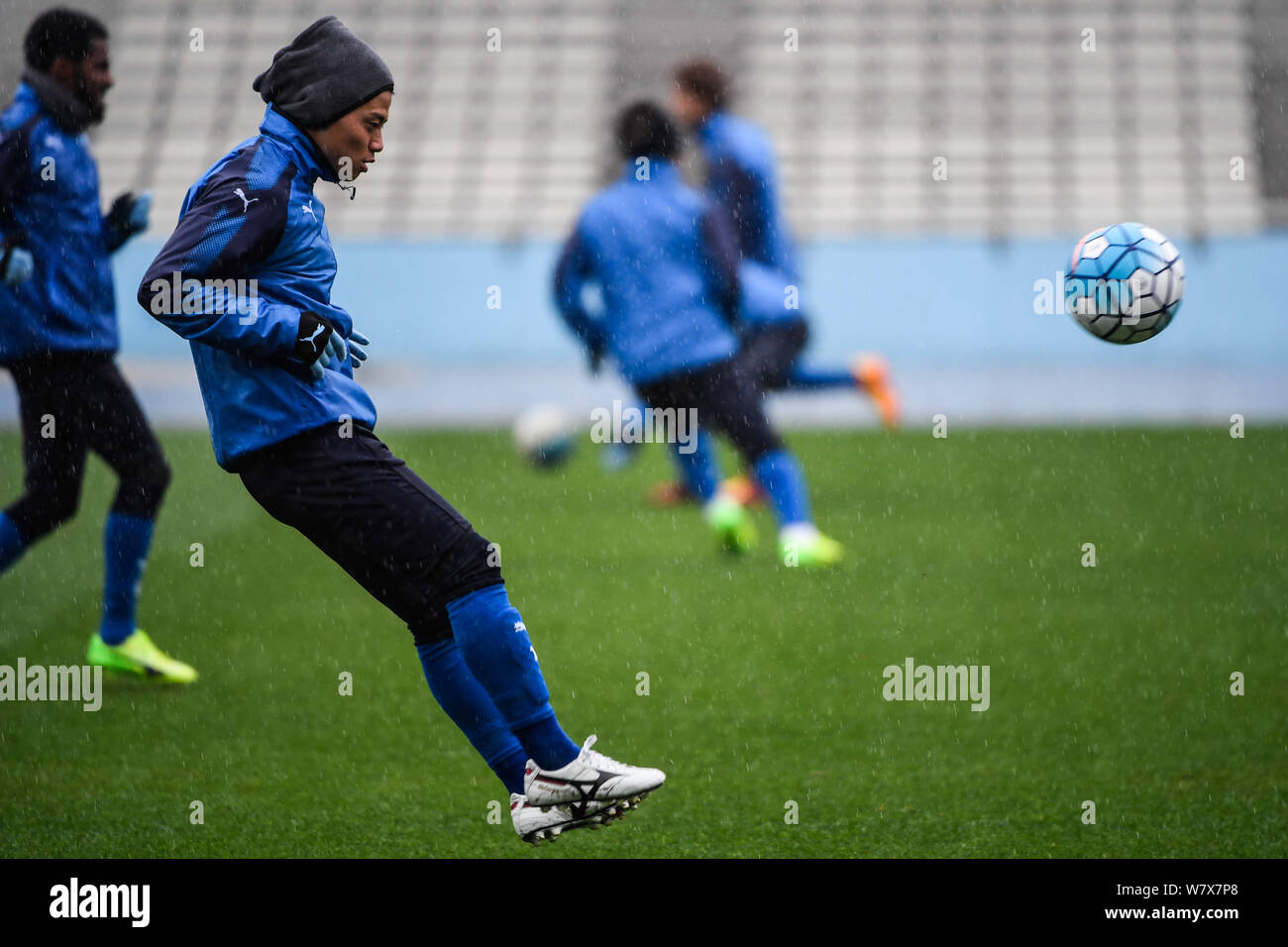 Brazilian football player Eduardo Neto of Japan's Kawasaki Frontale ...