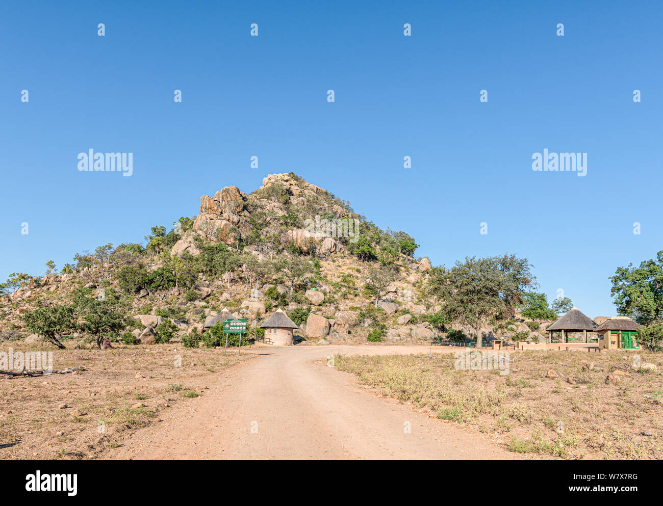 KRUGER NATIONAL PARK, SOUTH AFRICA - MAY 9, 2019: A view of the ...