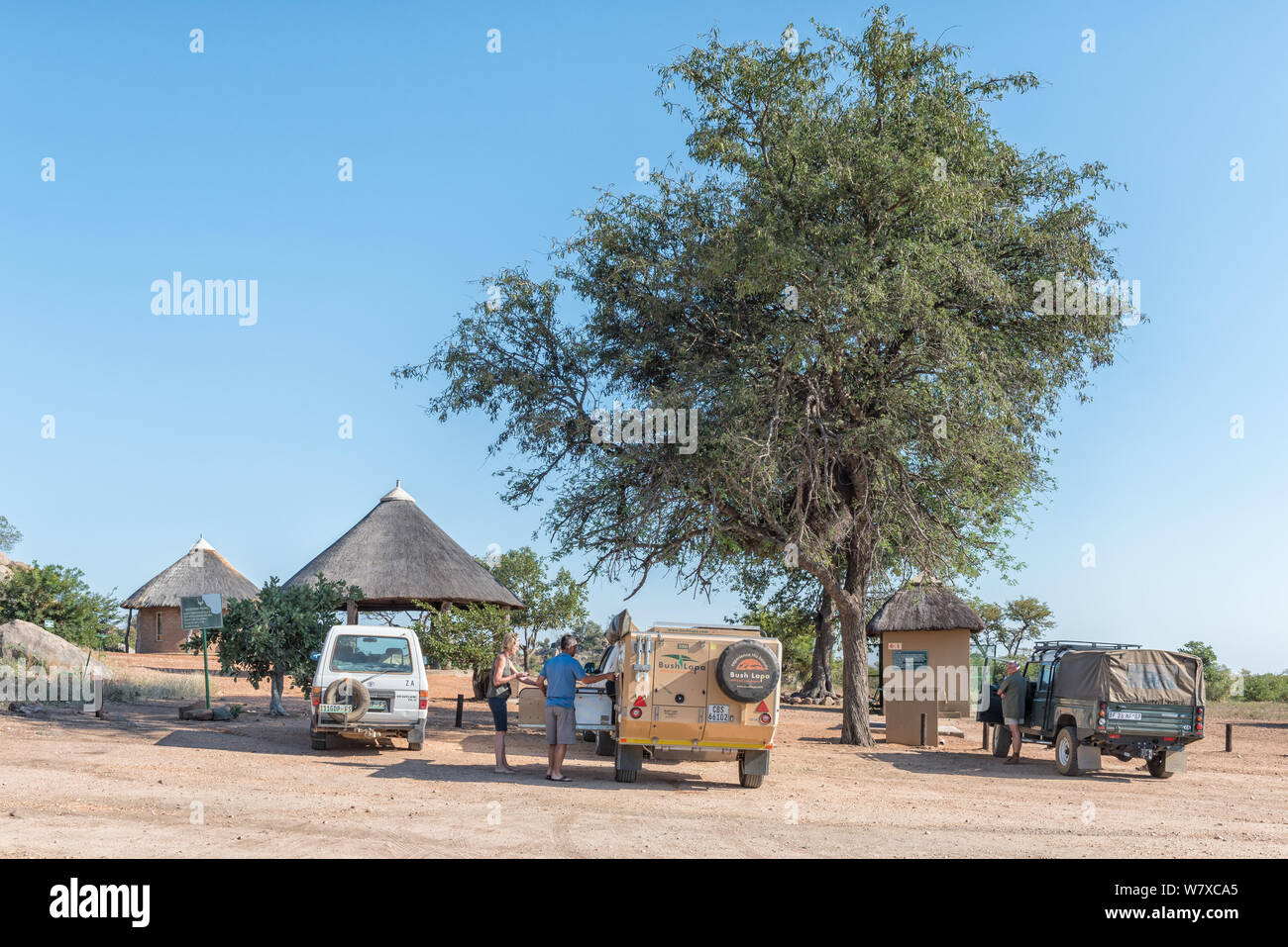 KRUGER NATIONAL PARK, SOUTH AFRICA - MAY 9, 2019: A view of the ...